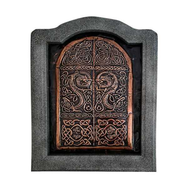 Celtic Dragon Guarding the Gates Copper Art | Celtic copper