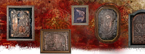 ☘️☘️☘️Celtic Irish Handcrafted Traditional Copper Art ☘️☘️☘️